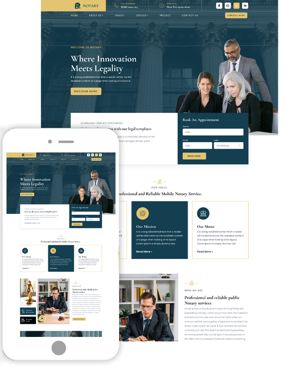 Notary WordPress Theme | For Mobile And Remote Notaries – THEMESPRIDE